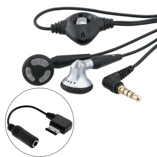 OEM 3.5MM HANDS-FREE HEADSET EARPHONE MIC WITH 20-Pin ADAPTER for ...