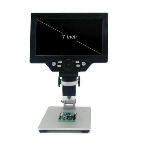 w/Battery MUSTOOL G1200 12MP 7'' HD Digital Microscope 1-2000X Zoom ...