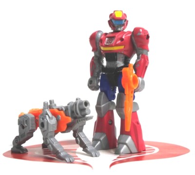 Transformers G1 Action Figure RAD w Lionizer Complete Action Masters ...