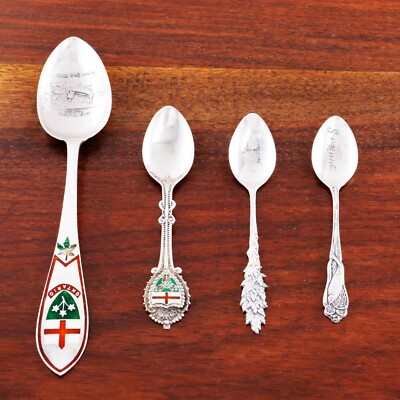 Souvenir Spoons - Canadian Souvenir Spoons