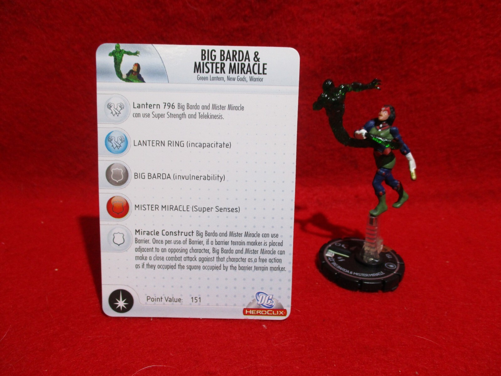 Heroclix Big Barda and Mister Miriacle #053 | eBay