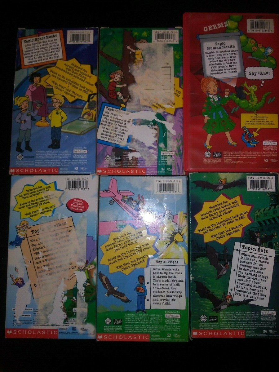 Scuolabus Magico Dentro Ralphie Vhs Opening To The Magic School Bus: