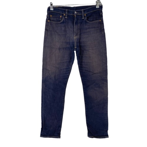 Levi's 522 Dark Purple Stretch Slim Tapered Fit Jeans Size W32 L32 ...