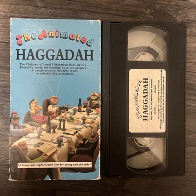 The Animated Haggadah Jewish [VHS, 1985] Family Animation Claymation ...