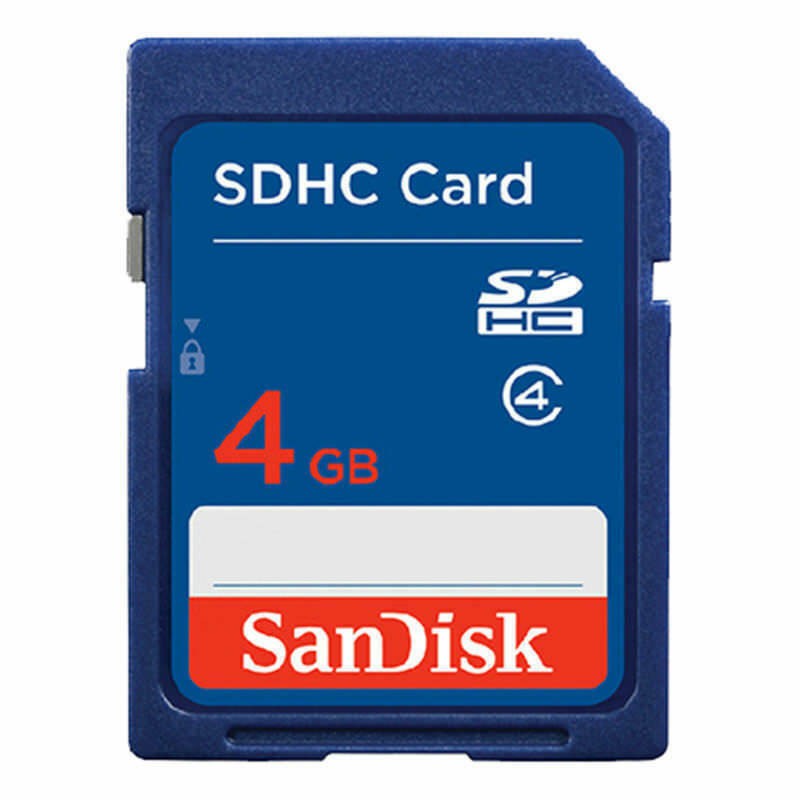 SanDisk 4GB 8GB 16GB 32GB SD SDHC Standard Class 4 Ultra Memory Card C4 ...