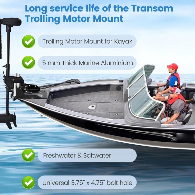 Strong Aluminum External Motor Parenthesis Consistent Kayaks Boats ...