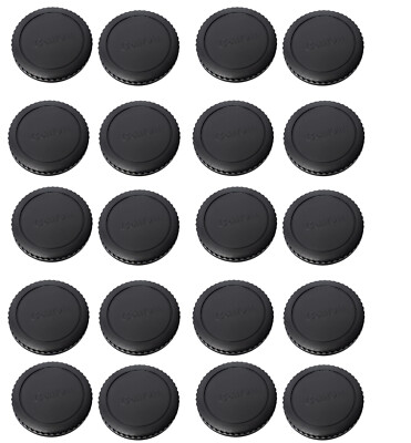 10 pcs Rear Lens Cover + Camera Body Cap for Canon DSLR SLR Lenses "US ...
