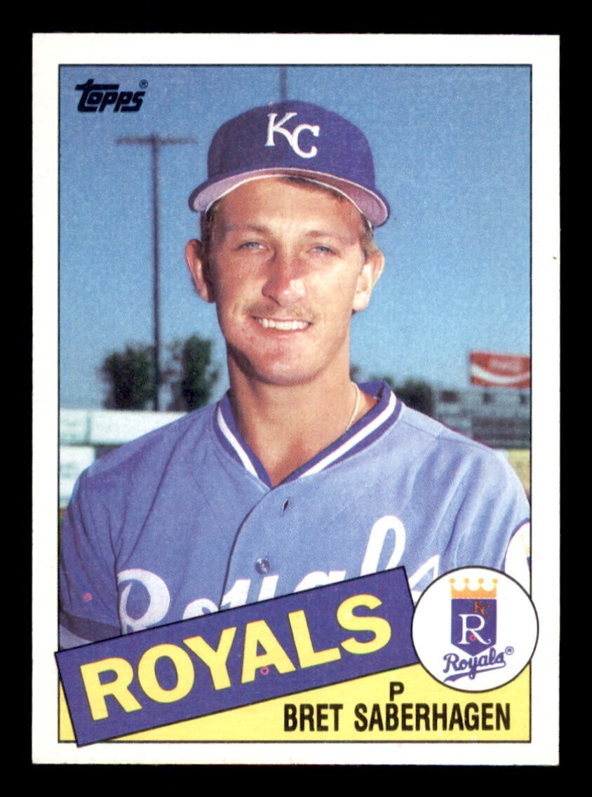 1985 Topps Baseball #23 Bret Saberhagen NM/MT or Better *d2 | eBay