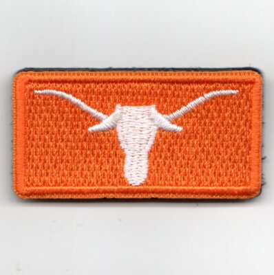 UNIVERSITY OF TEXAS LONGHORNS HOOK & LOOP EMBROIDERED ROTC PATCH | eBay
