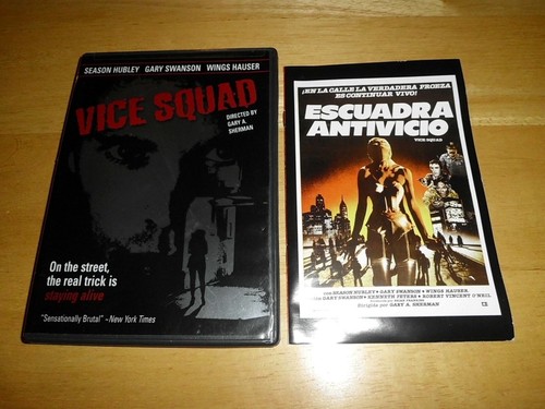 Vice Squad (DVD, 2006 Anchor Bay) Season Hubley, Wings Hauser; Rare/OOP ...