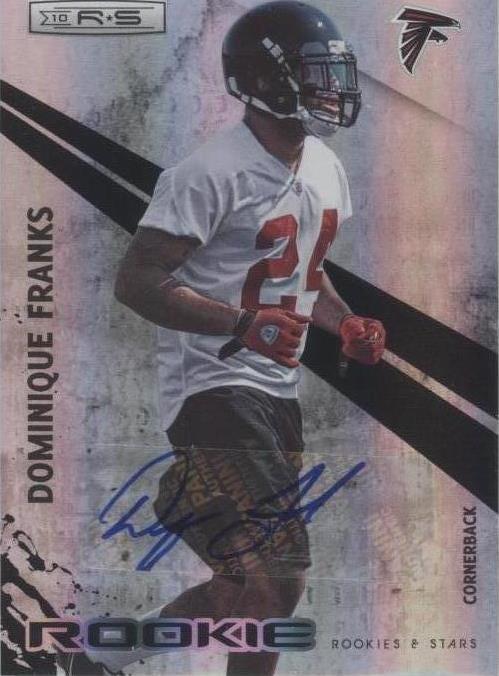 2010 Panini Rookies & Stars - Rookie Dominique Franks #191 Holofoil ...