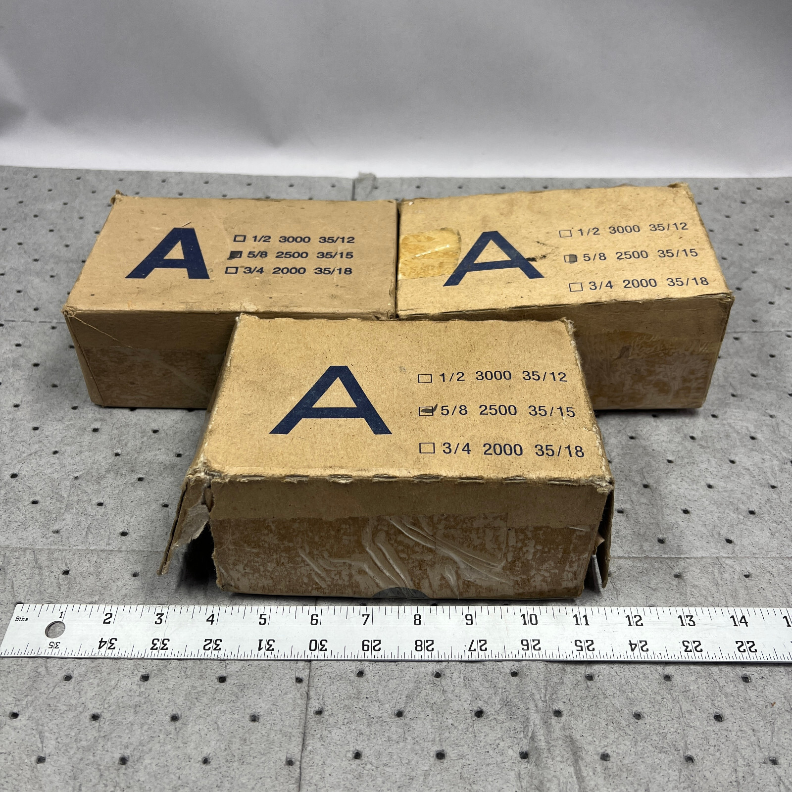 Uline Manual Carton Box Staples 1-1/4" /8" Staples S-22480 Box of 2 500 ...