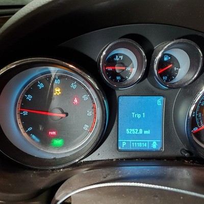 BUICK REGAL Speedometer (cluster), MPH and KPH (opt UMN), ID 13332274 ...