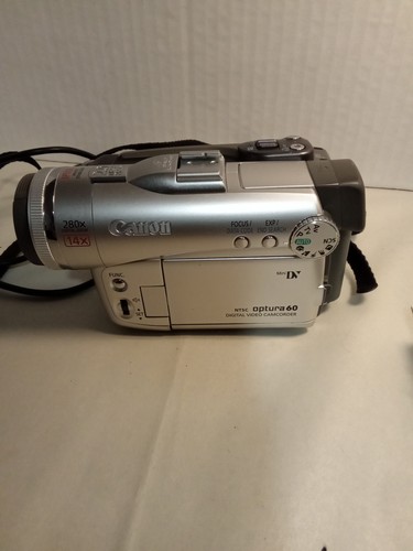 Canon Optura 60 Digital Video Camcorder With Ex Battery & Charger ...