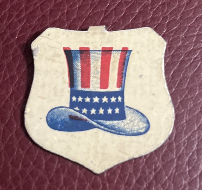 Vintage UNCLE SAM Lithograph Tin Tobacco Tag LPD1 | eBay