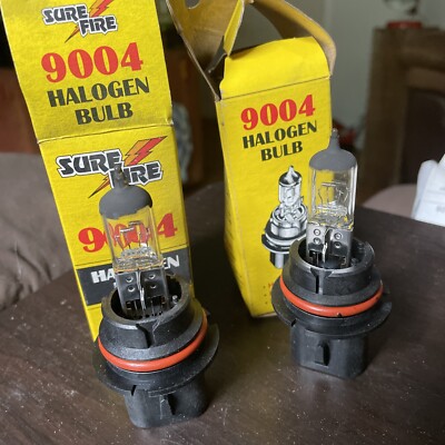 9004 halogen headlight bulbs pair NOS | eBay