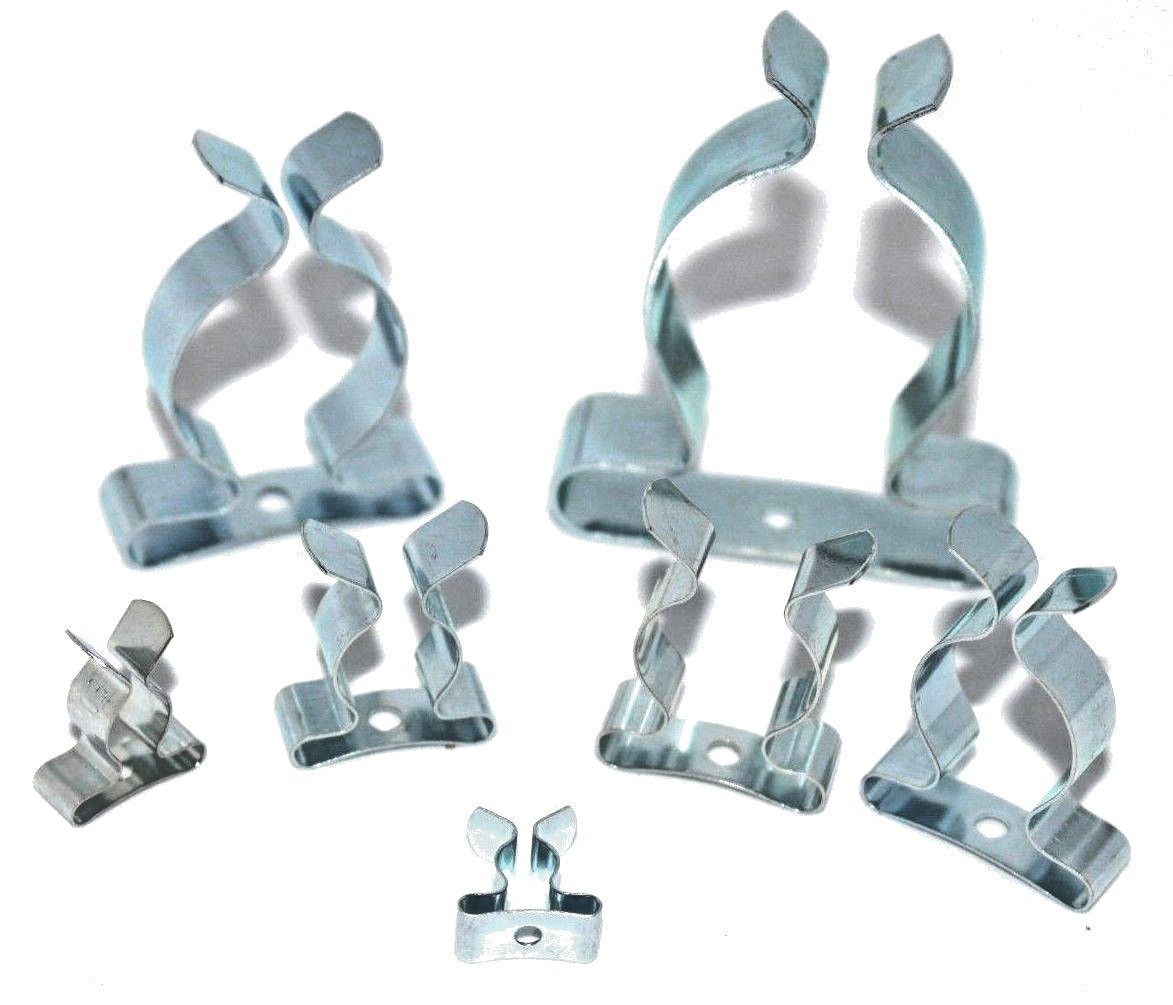 Spring Tool Clips BZP 1/4" 3/8" 1/2 " 5/8" 3/4 1" 1.1/8 1 .1/2 Tools ...