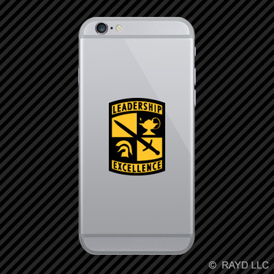 U.S. Army ROTC Cell Phone Sticker Mobile Die Cut leadership excellence ...