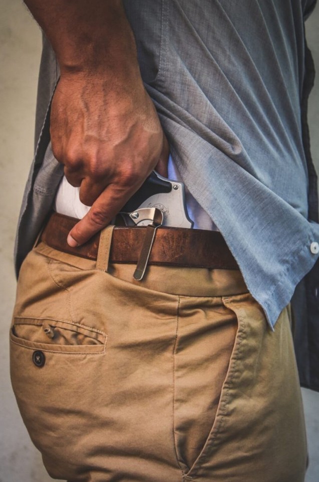 Clipdraw for S&W J Frame Revolver 940 Waistband Belt Clip Conceal Carry ...