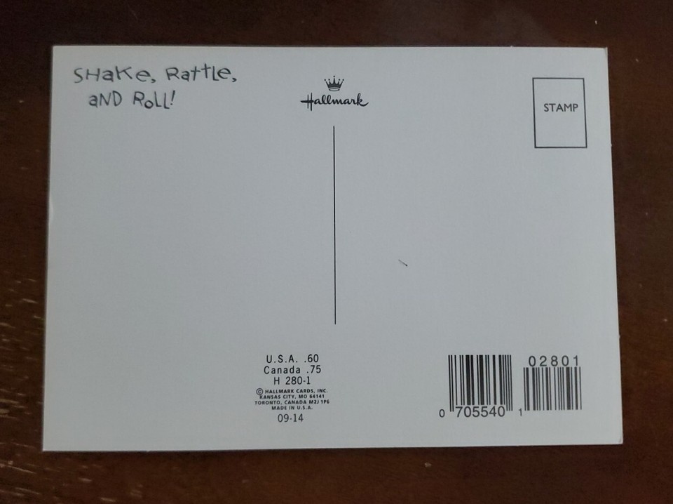 Vintage Hallmark Halloween Postcard, Skeleton with top hat and cane | eBay