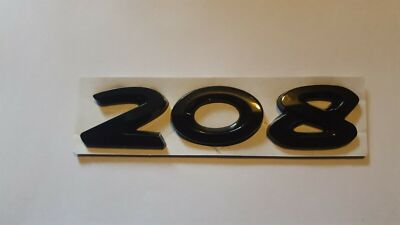 New Style PEUGEOT 208 BOOT BADGE Rear HDi THP GT Line 2012+. | eBay UK