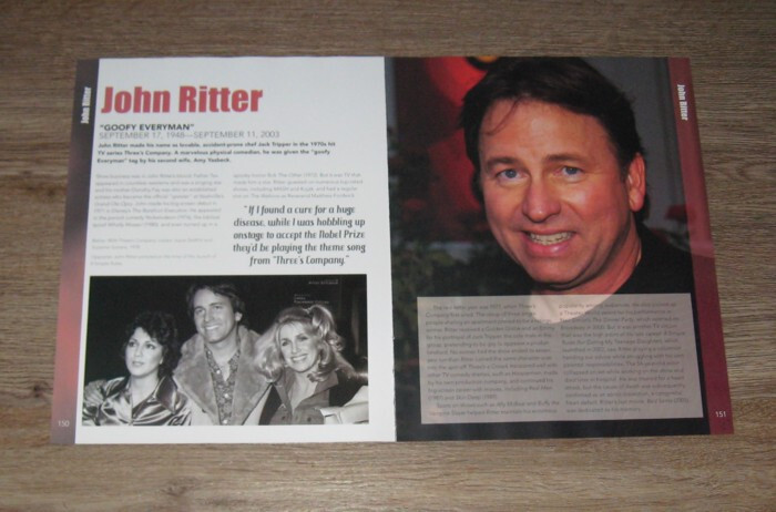 UNFORGETTABLE John Ritter original TWO pages PHOTOS + article | eBay