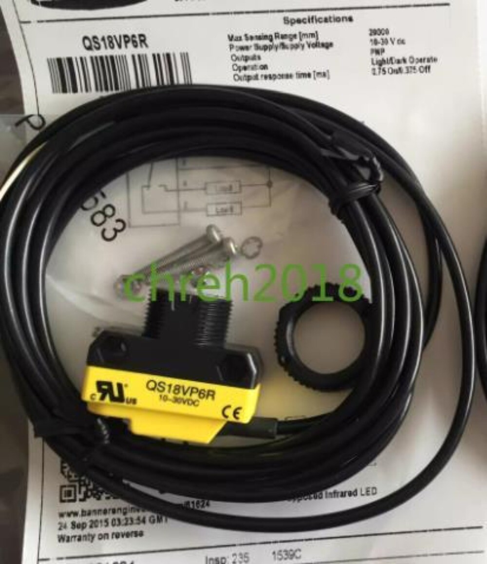 1 PCS NEW BANNER photoelectric switch sensor QS18VP6R | eBay