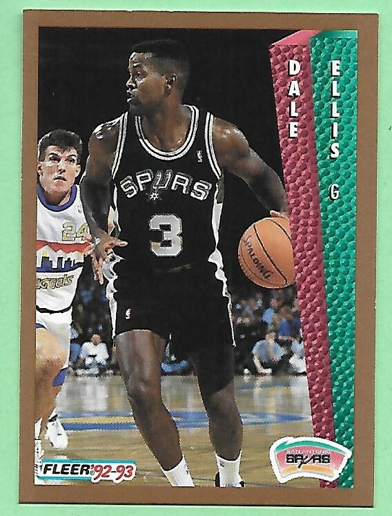 1992-93 Fleer Basketball Dale Ellis #427 Spurs | eBay