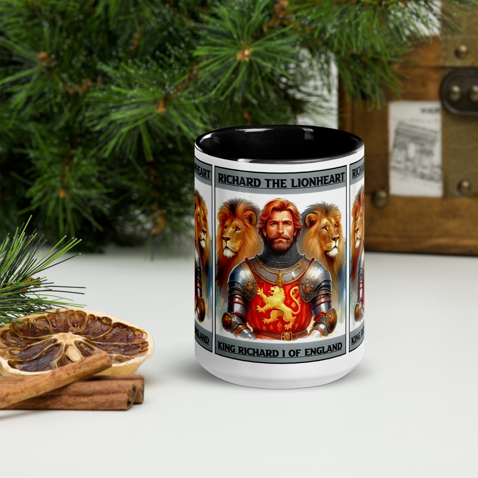Richard the Lionheart King Richard I of England New Premium FAN Coffee ...