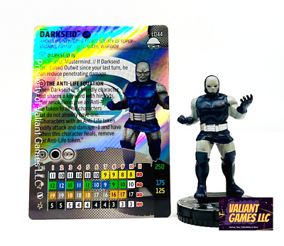 DC Heroclix Darkseid #044 & #L044 Legacy Card Notorious Set | eBay