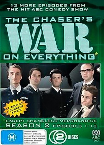 Chasers War on Everything Series 2 Vol 1 2 Discs DVD Comedy Aus Stock ...