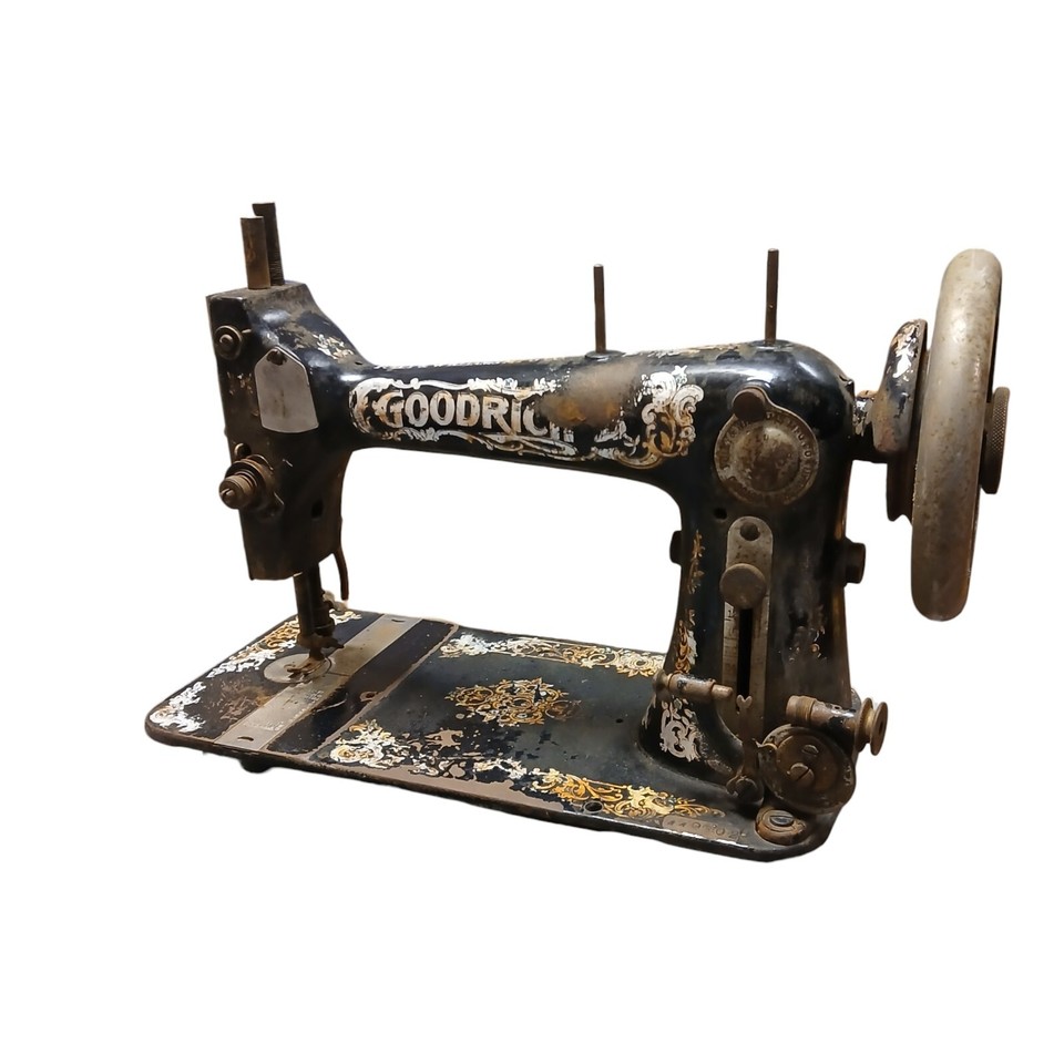 Antique Foley & William MFG Co. ~1890-1910 Goodrich 'B' Sewing Machine ...