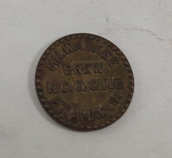 Panama Ft.Amador military beer token for 10¢ NCO Club | eBay