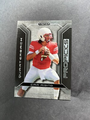 Cam Rising Rookie Card 2022 Pro Picks Premier #PP-16 Utah Utes QB RC | eBay