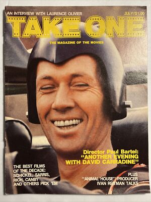 TAKE ONE Magazine Vol 6 No. 8 - JULY 1978 LAURENCE OLIVIER, IVAN ...