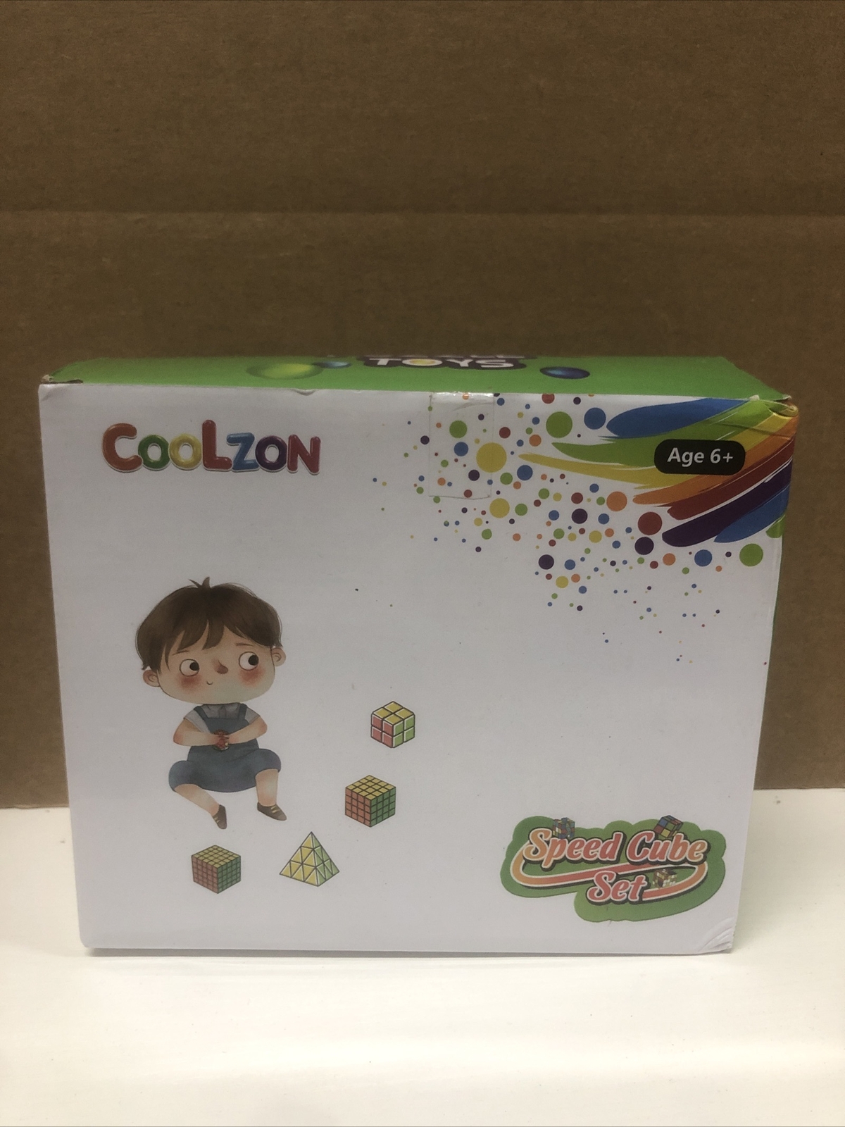 Coolzon 4 Pack Rubix Cube Set, Magic Speed Cube Bundle 2x2 3x3 4x4 ...
