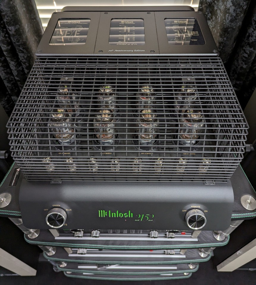 McIntosh MC2152 & C70 - Valve Amplifier & Valve Preamplifier (Set ...