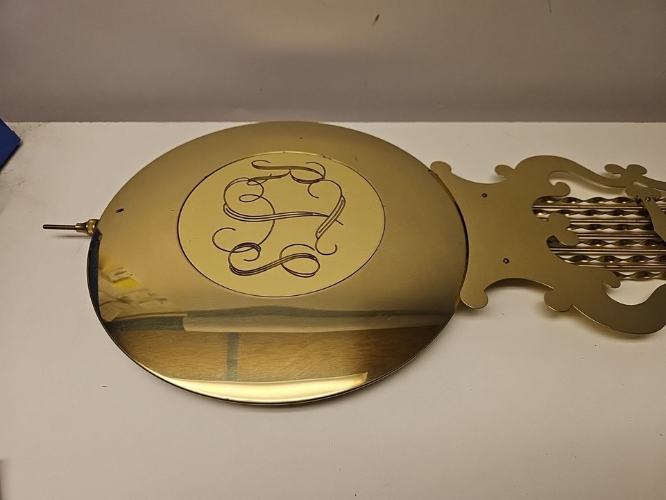 Kieninger Grandfather Clock Lyre Pendulum For 116cm Movement | eBay