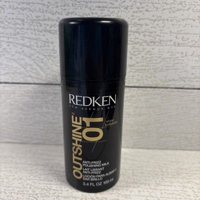 Redken Outshine 01 Anti-Frizz Polishing Milk 3.4 oz New! Discontinued ...