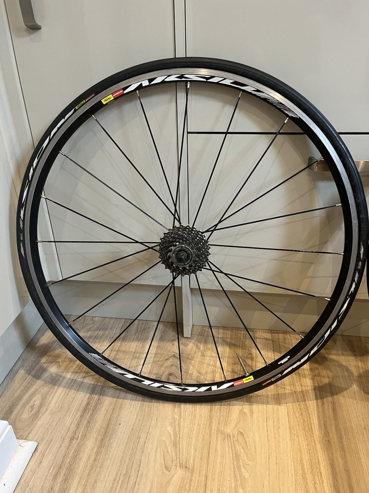Mavic Aksium 700c Rim Brake Wheel Set 8/9/10 Speed | eBay UK
