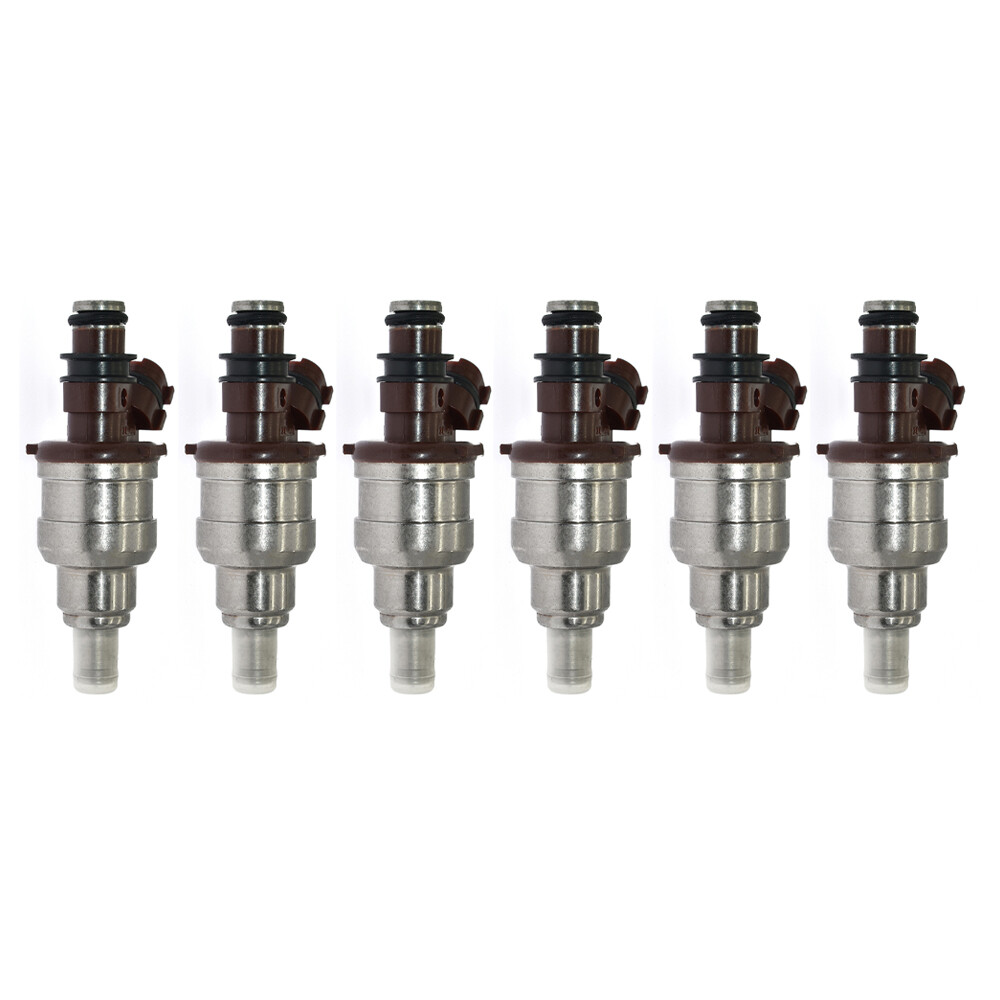 23250-65020 Set of 6 Fuel Injectors For 89-95 Toyota 4Runner Pickup ...