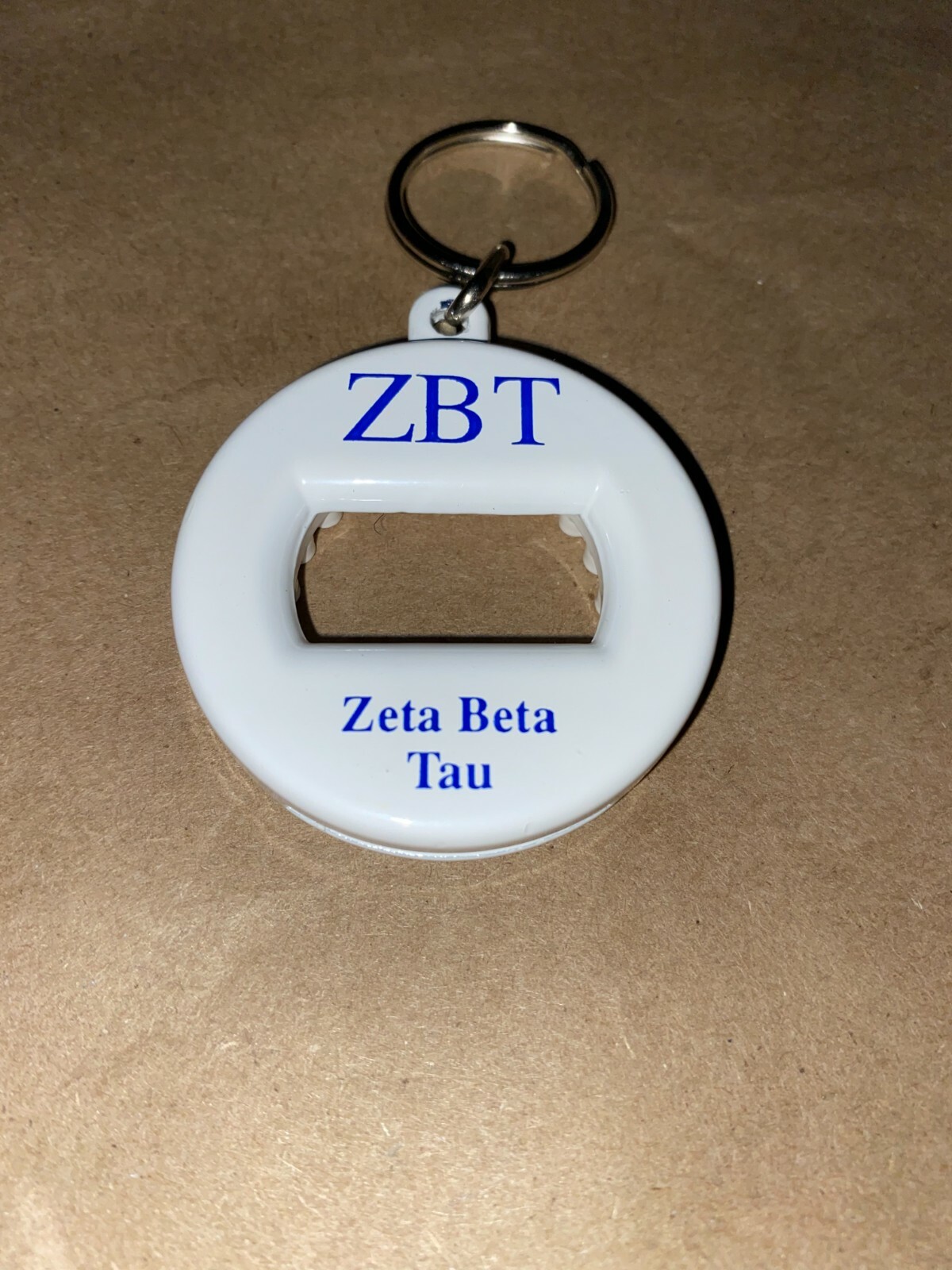 Zeta Beta Tau Bev Key® 3 in 1 Beverage Can Bottle Opener/Keyring ...