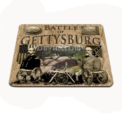 Battle of Gettysburg Devil's Den American Civil War Themed mouse pad | eBay