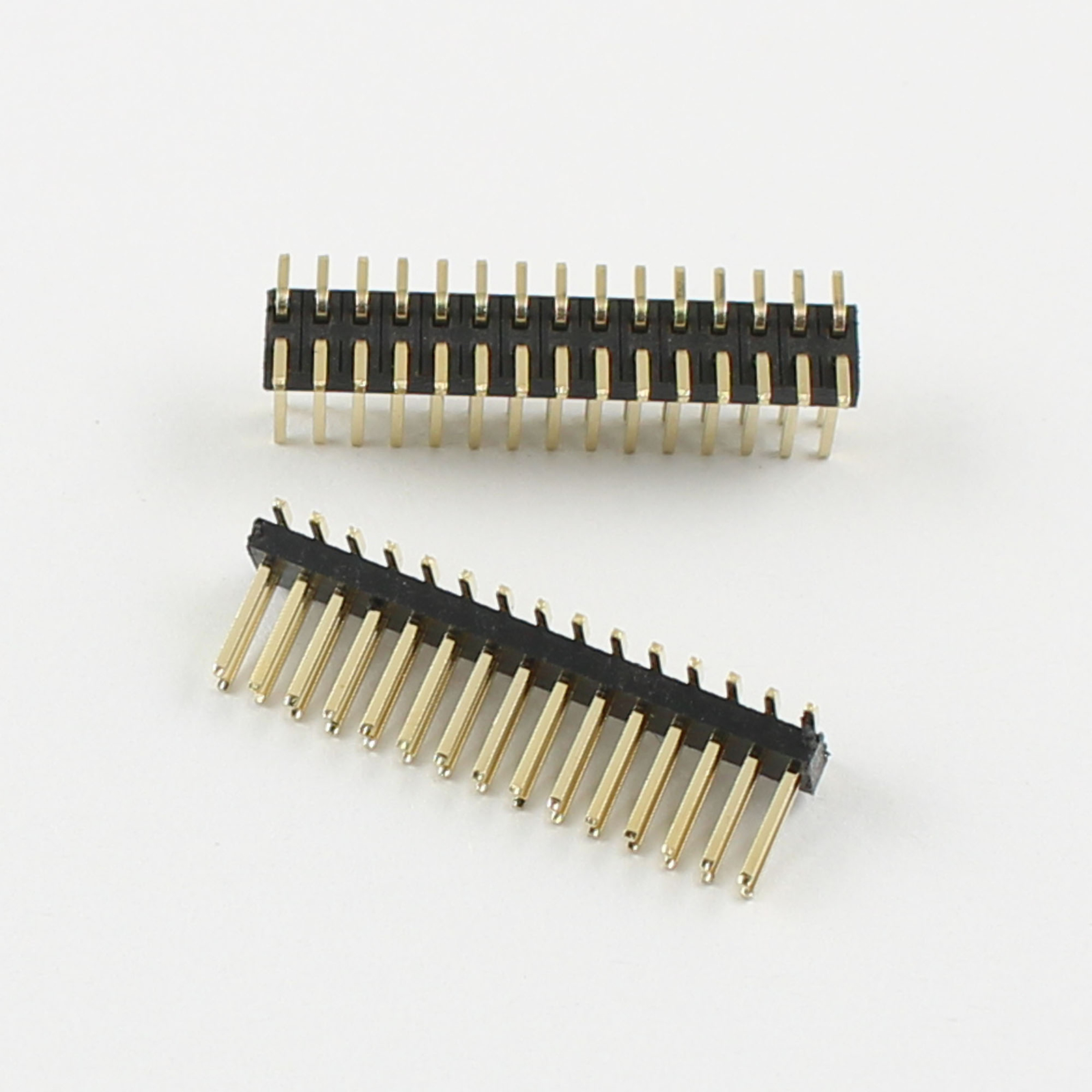 10Pcs Gold Plated 1.27mm Pitch Male 2x15 Pin 30 Pin SMT SMT Pin Header ...