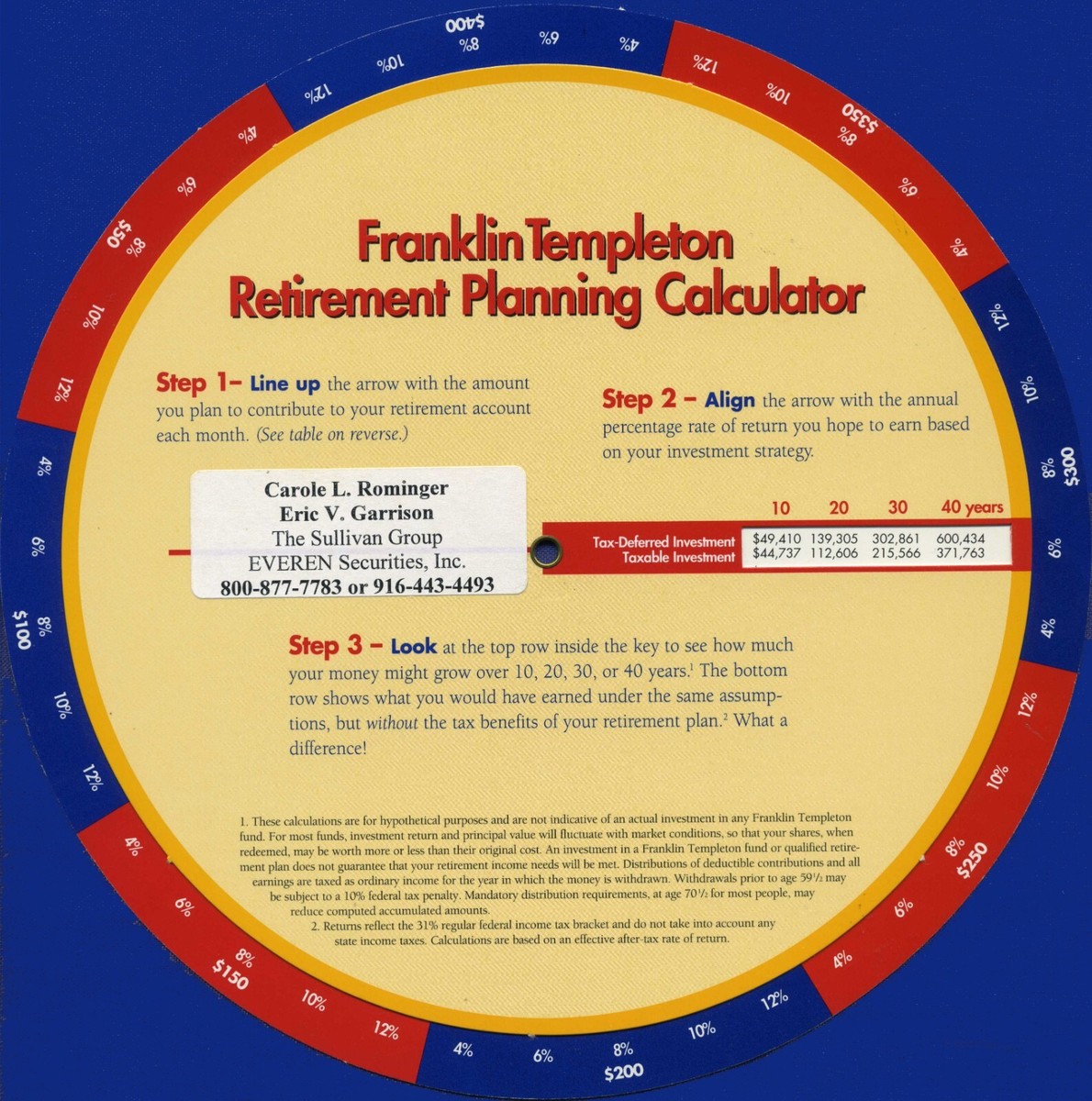 Retirement Planning Calculator