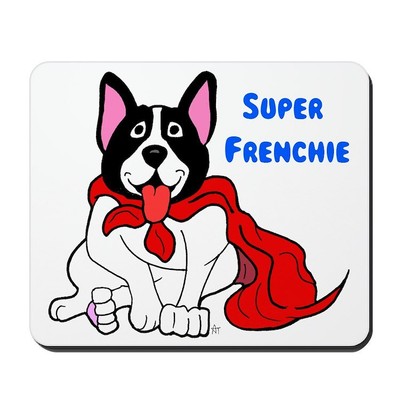 CafePress Super Frenchie Non-slip Rubber Mousepad, Gaming Mouse Pad ...