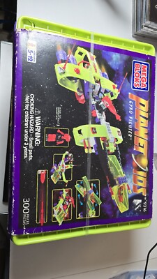 Mega Bloks Megabloks 9316 Gyro Fighter 300 Pieces Vtg New Sealed Rare ...