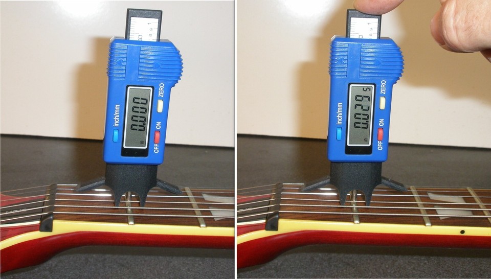 Digital Action Gauge - G-Tech Guitar | eBay