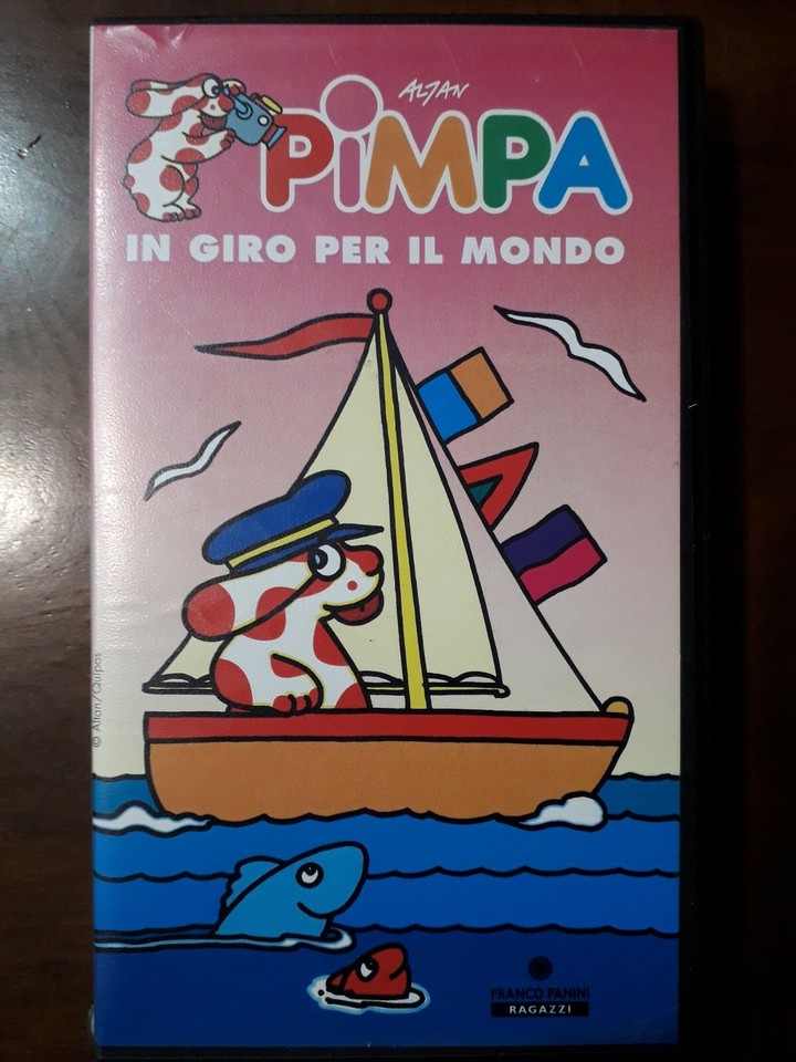 Vhs Pimpa In Giro Per Il Mondo - F.Panini 2002 Raitrade | eBay