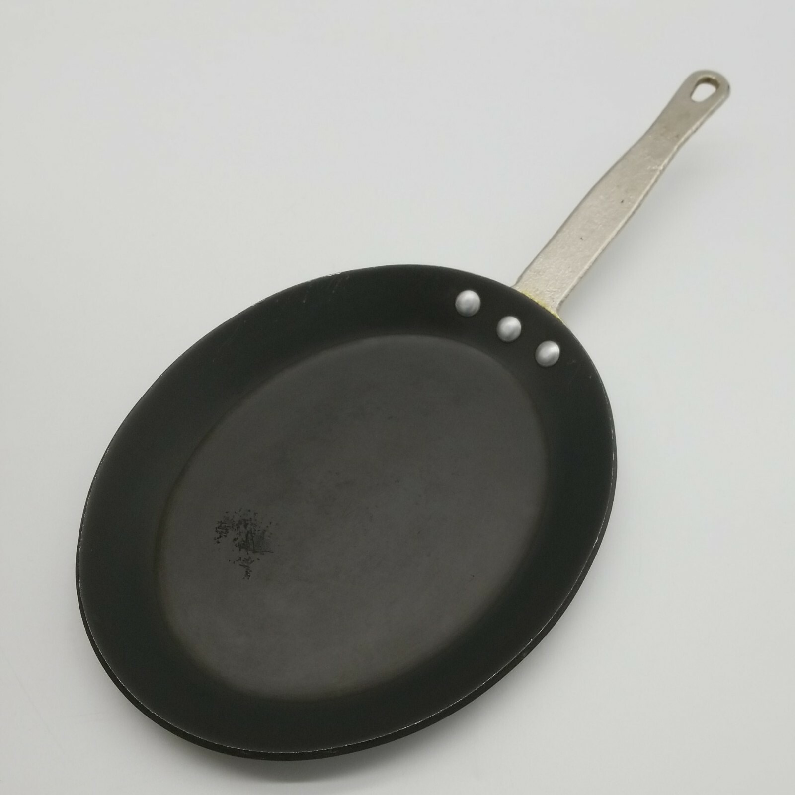 Commercial Aluminum Cookware Oval Skillet Flat Fry Pan G190HC 10.5 x 8. ...